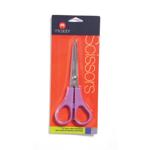 Scissors - Micador - 165mm - Purple Handle | Skout Office Supplies