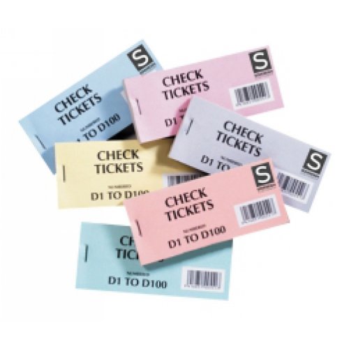 Check Tickets Books - Sovereign - 1-100 - Name/Address | Skout Office ...