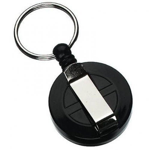 Key Holder - Rexel - Retractable Mini - With Ring - Black | Skout ...