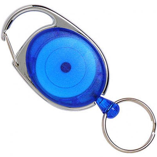 Snap Lock Retractable Key Holder - Rexel - Blue | Skout Office Supplies