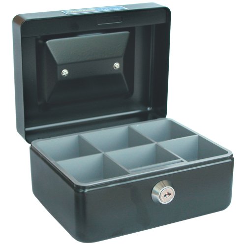 Cash Box - Esselte - Classic No.6 - Black | Skout Office Supplies