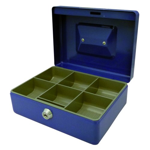 Cash Box - Esselte - Classic NO.8 - Blue | Skout Office Supplies