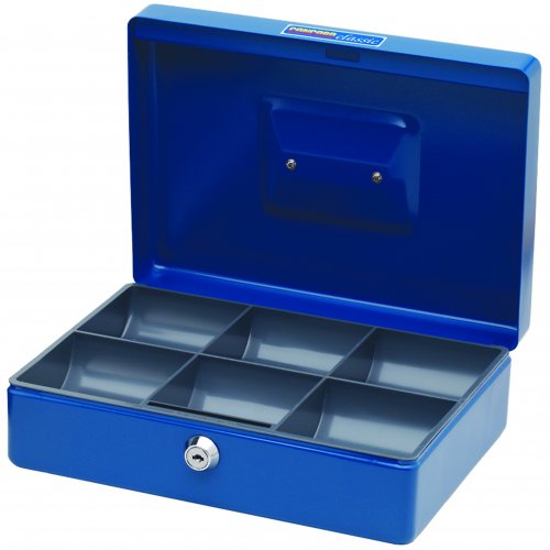 Cash Box - Esselte - Classic NO.10 - Blue | Skout Office Supplies