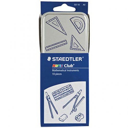 Maths Set - Staedtler - Noris Club - 10 Piece | Skout Office Supplies