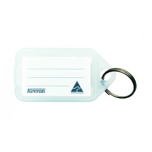 Key Tags - Kevron - ID30 - Giant - Clear - Pack of 25 | Skout Office ...
