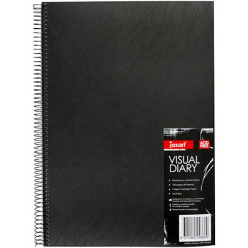 Visual Art Diary - Jasart - A3 - 120 page | Skout Office Supplies