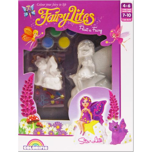 Fairylites - Colorific - Paint A Fairy - Assorted | Skout Office Supplies