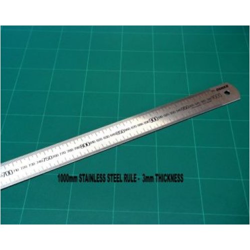 Metal Ruler - 1m | Skout Office Supplies
