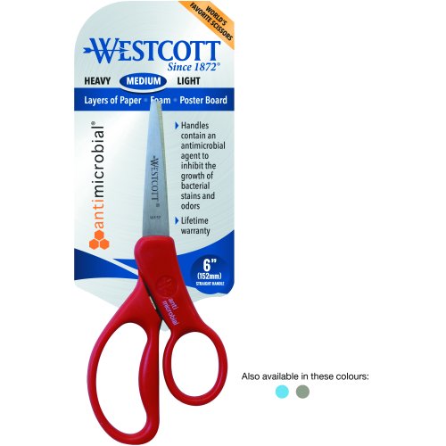 Scissors - Westcott - 152mm - Student Antimicrobial | Skout Office Supplies