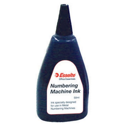 Numbering Machine Ink Esselte 50ML Black | Skout Office Supplies