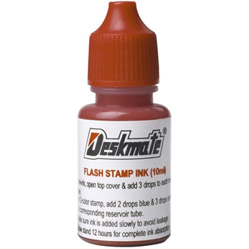 Stamp Ink Refill - Deskmate - 10ml - Red | Skout Office Supplies