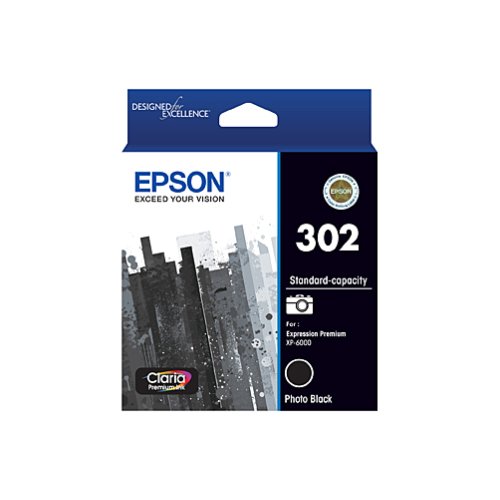 Epson 302 - Photo Black Ink Cartridge | Skout Office Supplies