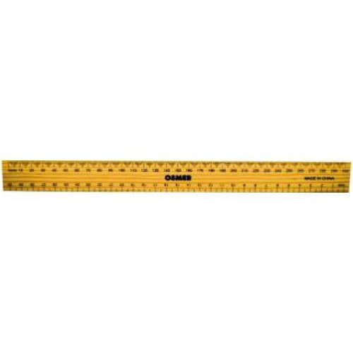 Ruler - Osmer - 300mm - Lacquered - Wooden | Skout Office Supplies