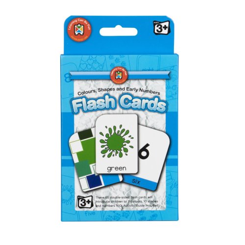 Flash Cards - Learning Can Be Fun - Colours/Shapes/Early Numbers ...