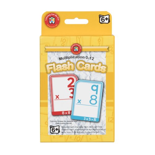 Flash Cards - Learning Can Be Fun - Multiplication 0-12 | Skout Office ...