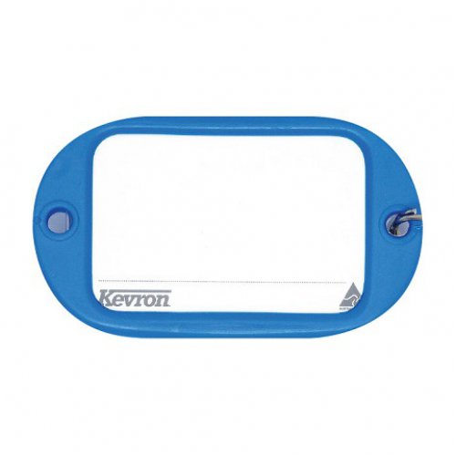Key Tag - Kevron - ID10 Jumbo - Blue - Bag of 50 | Skout Office Supplies