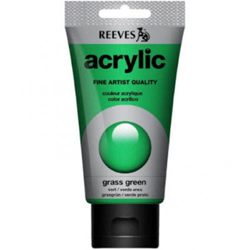 Acrylic Paint - Reeves - 75ml - Grass Green | Skout Office Supplies