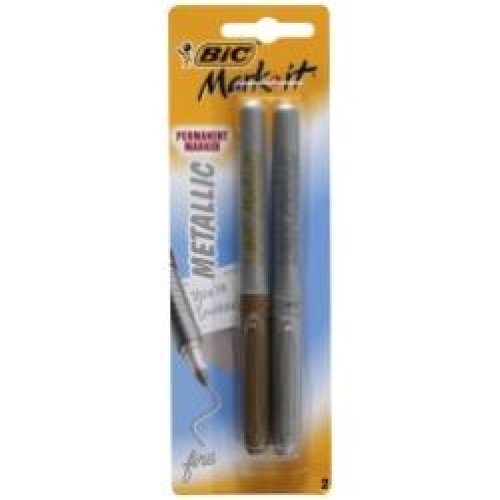 Metallic Marker - Bic - Mark-it - Silver & Gold - 2 Pack | Skout Office ...