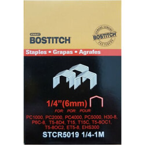 Staples - Bostitch - Tacker STCR5019 - 1/4 6mm - Box of 1000 | Skout ...