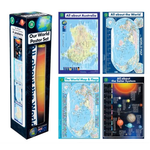 Poster Box Set - Learning Can Be Fun - All About Our World | Skout ...