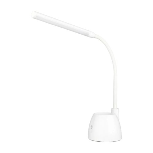 Desk Lamp - Brilliant - LED With Penholder - White | Skout Office Supplies