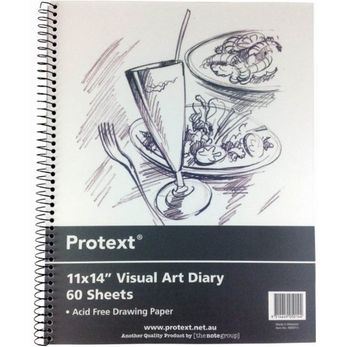 Visual Art Diary - Protext - 11x14 - PP Cover - 60 Sheet | Skout Office ...