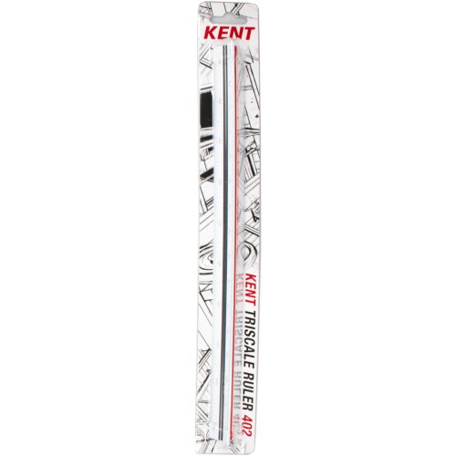 Scale Ruler Kent Triangular 402 - 1:100 200 250 300 400 500 | Skout ...