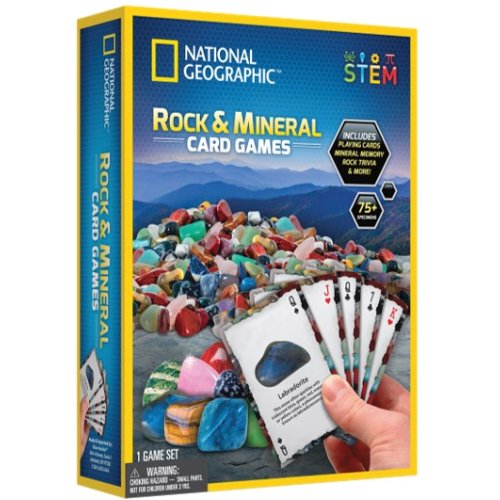 National Geographic - Rock & Mineral Card Game | Skout Office Supplies