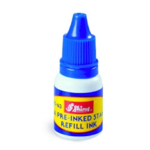 Shiny - 10ml Ink Bottle for Preinked Stamp Pads - Blue | Skout Office ...