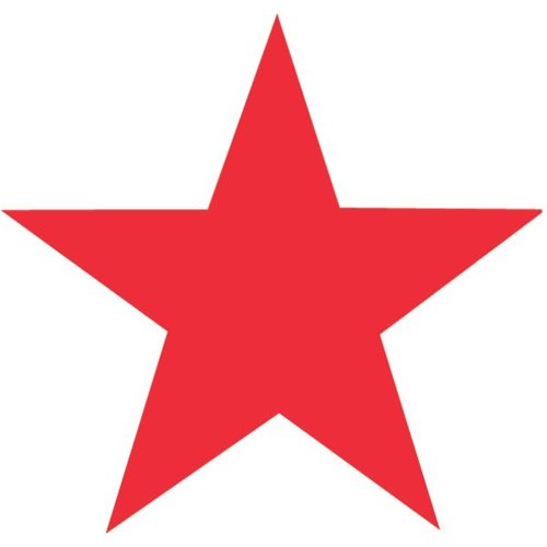 Shiny - Star - Merit Stamp - Red | Skout Office Supplies