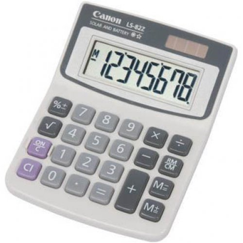 Calculator - Canon - LS-82Z - Dual Power - 8 Digit | Skout Office Supplies