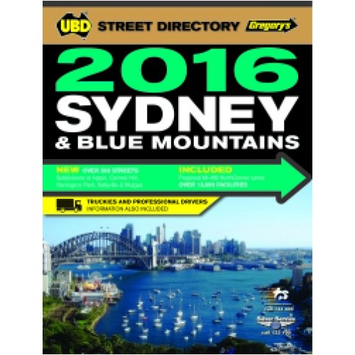 Street Directory - Sydney and Blue Mountains 52nd Edition | Skout ...