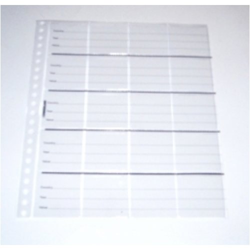 Coin Album Refill - Cumberland - Cmdl - 20 Pockets - Pack of 10 | Skout ...