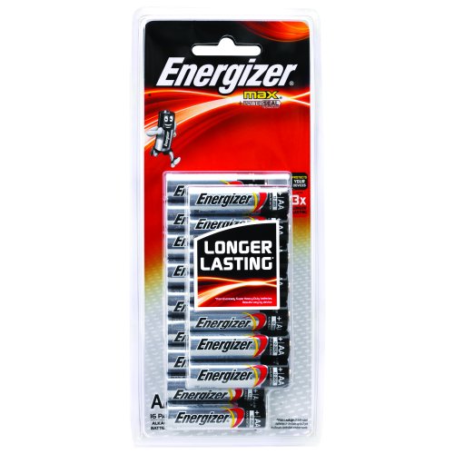 AA Battery - Energizer - Max - Pack of 16 | Skout Office Supplies