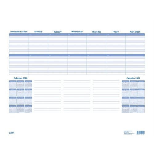 Desk Pad Refill - Calendar - 10 Sheets | Skout Office Supplies