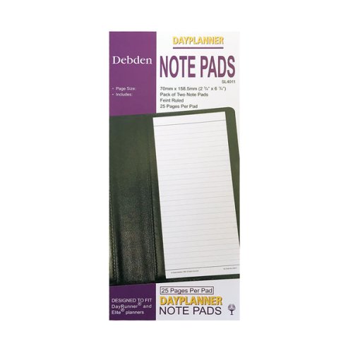 Dayplanner Refill - Debden - SL4011 - Note Pads | Skout Office Supplies
