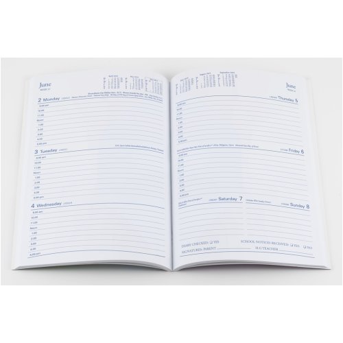 Diary - Colplan - A5 - Student Diary - Week To View (SC37) 2026 | Skout ...