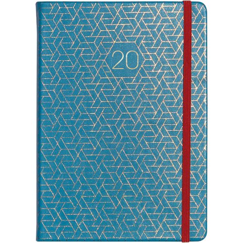 Diary - Debden - Vauxhall - A5 - Slim - Day To Page - Teal - 2021 ...
