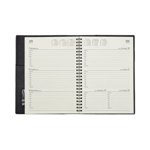 Diary - Collins - Vanessa - A5 - Week To View - 2026 - Red | Skout ...