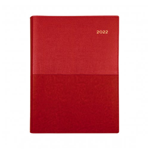 Diary - Collins - A5 - Vanessa - Month To View - 2024 - Red | Skout ...