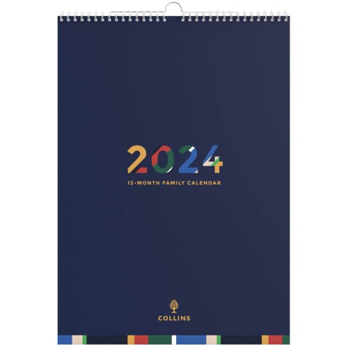 Calendar 2024 - Collins - A3 - Edge Mira - Month To View | Skout Office ...