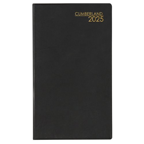 Diary - Cumberland - A6 Slim - Week To View - 2025 - Black | Skout ...
