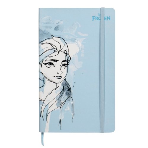 Journal - Spirax - 127x209mm - Frozen 2 Elsa - Elastic Closure 192pg ...