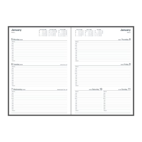 Financial Year Diary - Collins - A4 - Week To View - 34M4 - 2025-26 ...
