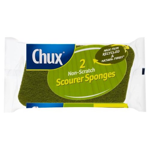 Scourer Sponge Chux 2 Pack | Skout Office Supplies