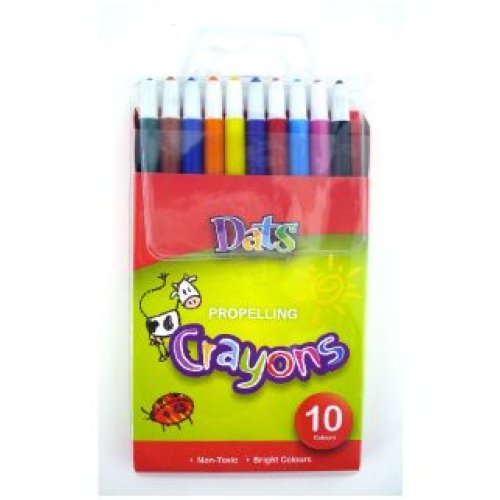 Crayons - Dats - Propelling - Pack of 10 | Skout Office Supplies