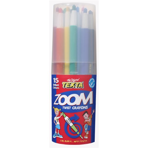Crayons - Texta - Zoom Twist - In Plastic Case - Pack of 15 | Skout ...