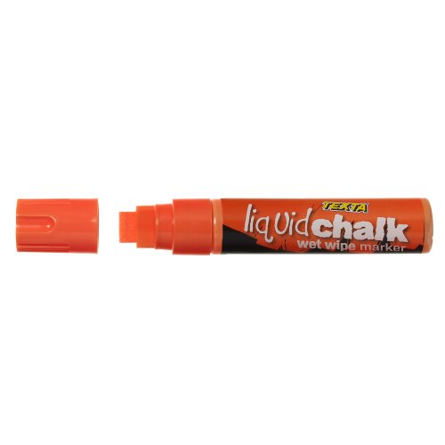 Marker Liquid Chalk - Texta - Wet Wipe - Jumbo - Orange | Skout Office ...