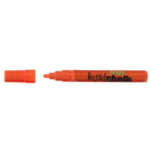 Marker Liquid Chalk - Texta - Dry Wipe - Bullet - Orange | Skout Office ...