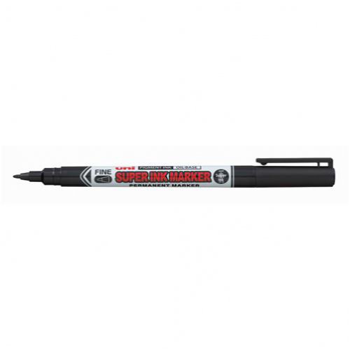 Permanent Marker - Uni - Super Ink - 0.9mm Tip - Black | Skout Office ...